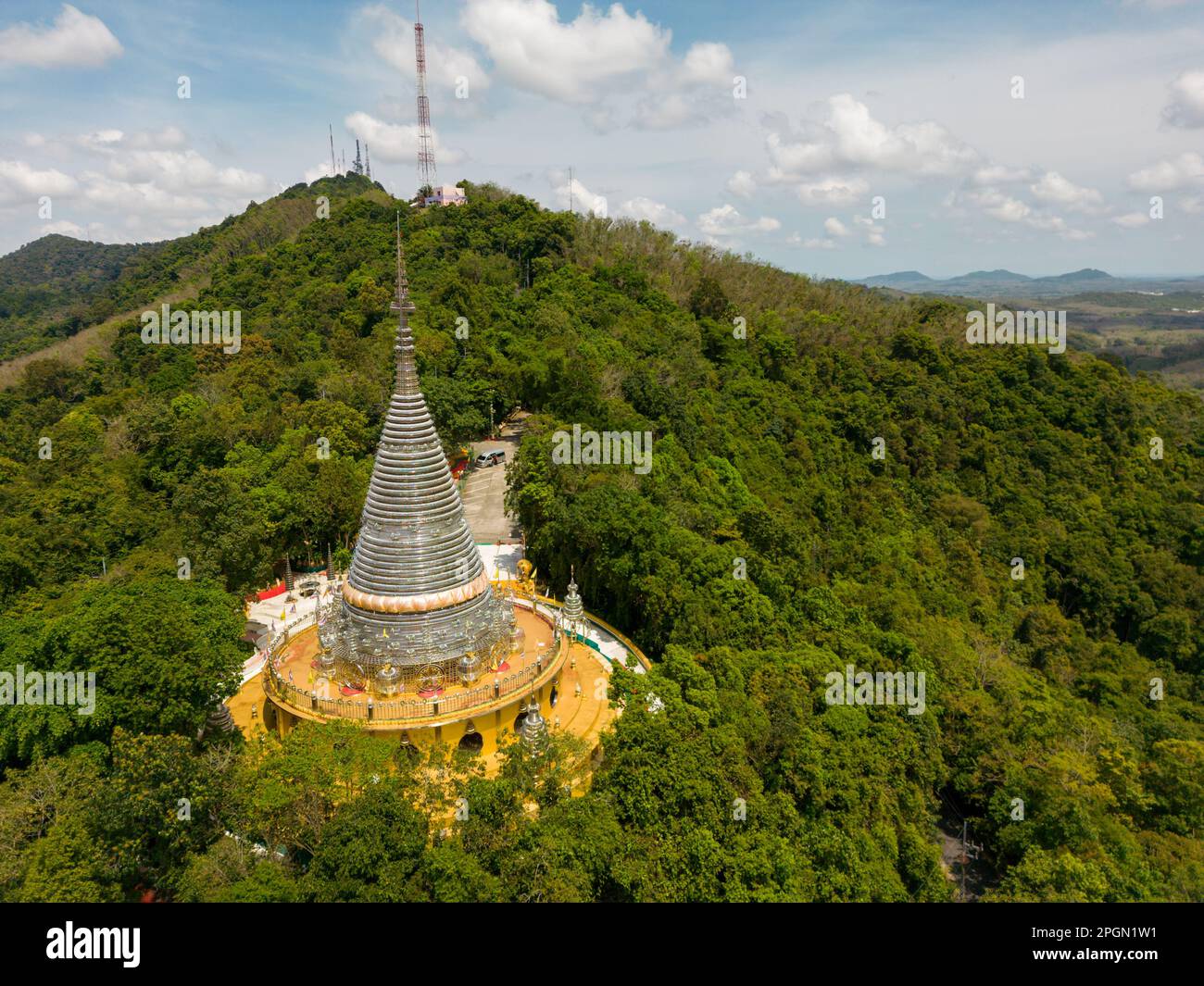 Hat Yai, Thailand - February 10, 2023: Wat Stainless Steel is a ...