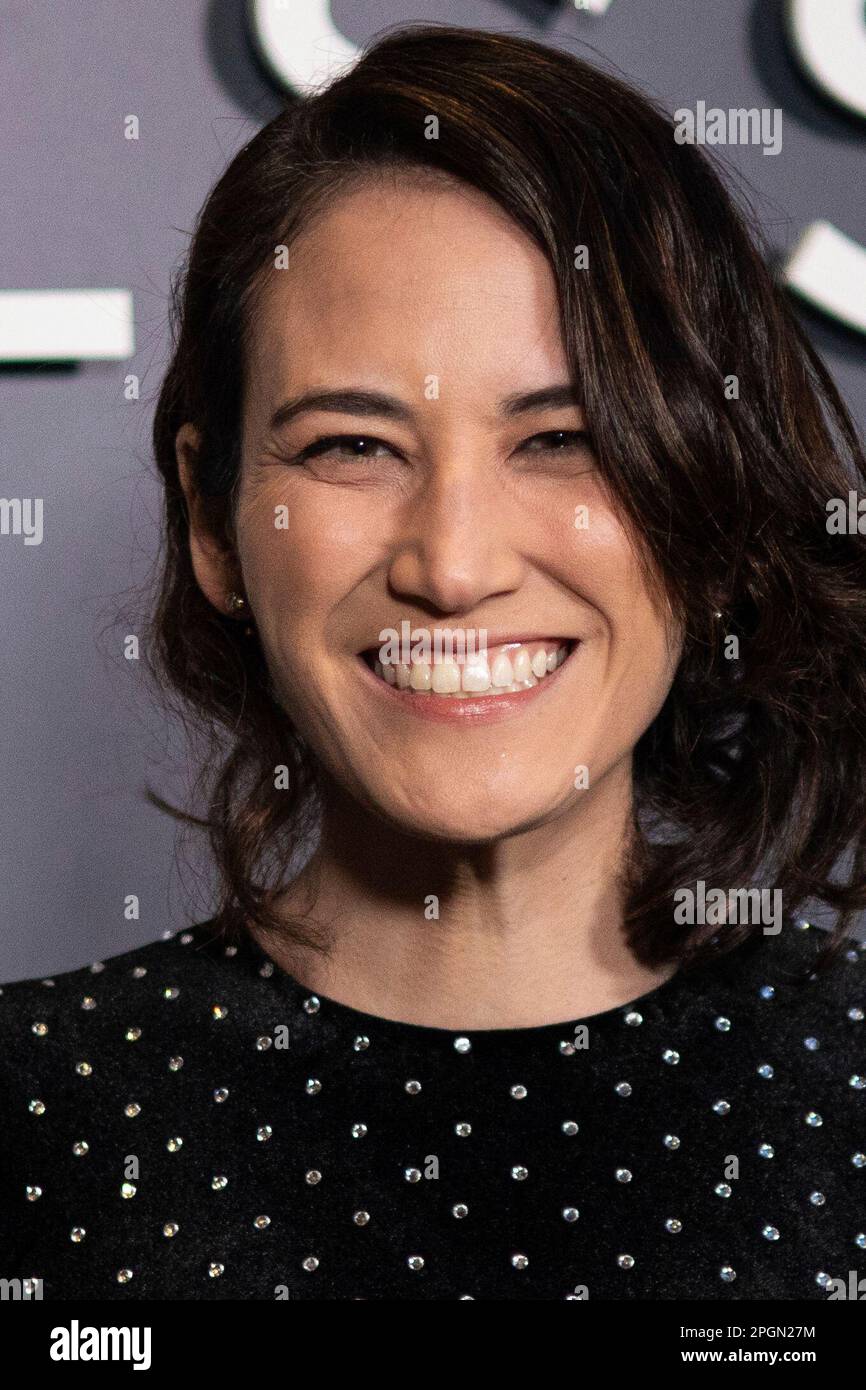 Susan Soon He Stanton poses for photographers upon arrival at the ...