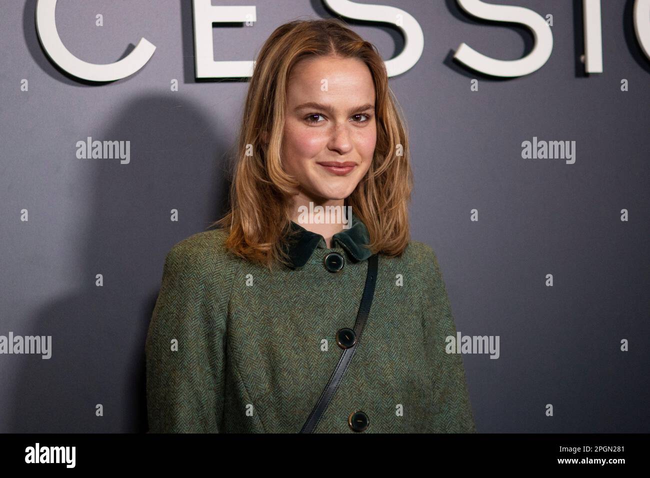 Clara Rugaard poses for photographers upon arrival at the premiere of ...