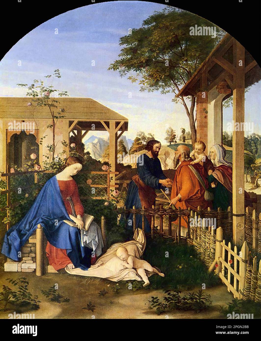 Schnorr Von Carolsfeld Julius - the Family of St John the Baptist ...