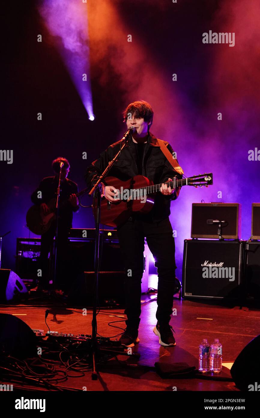 Jake Bugg performs on stage during the Teenage Cancer Trust show at the ...