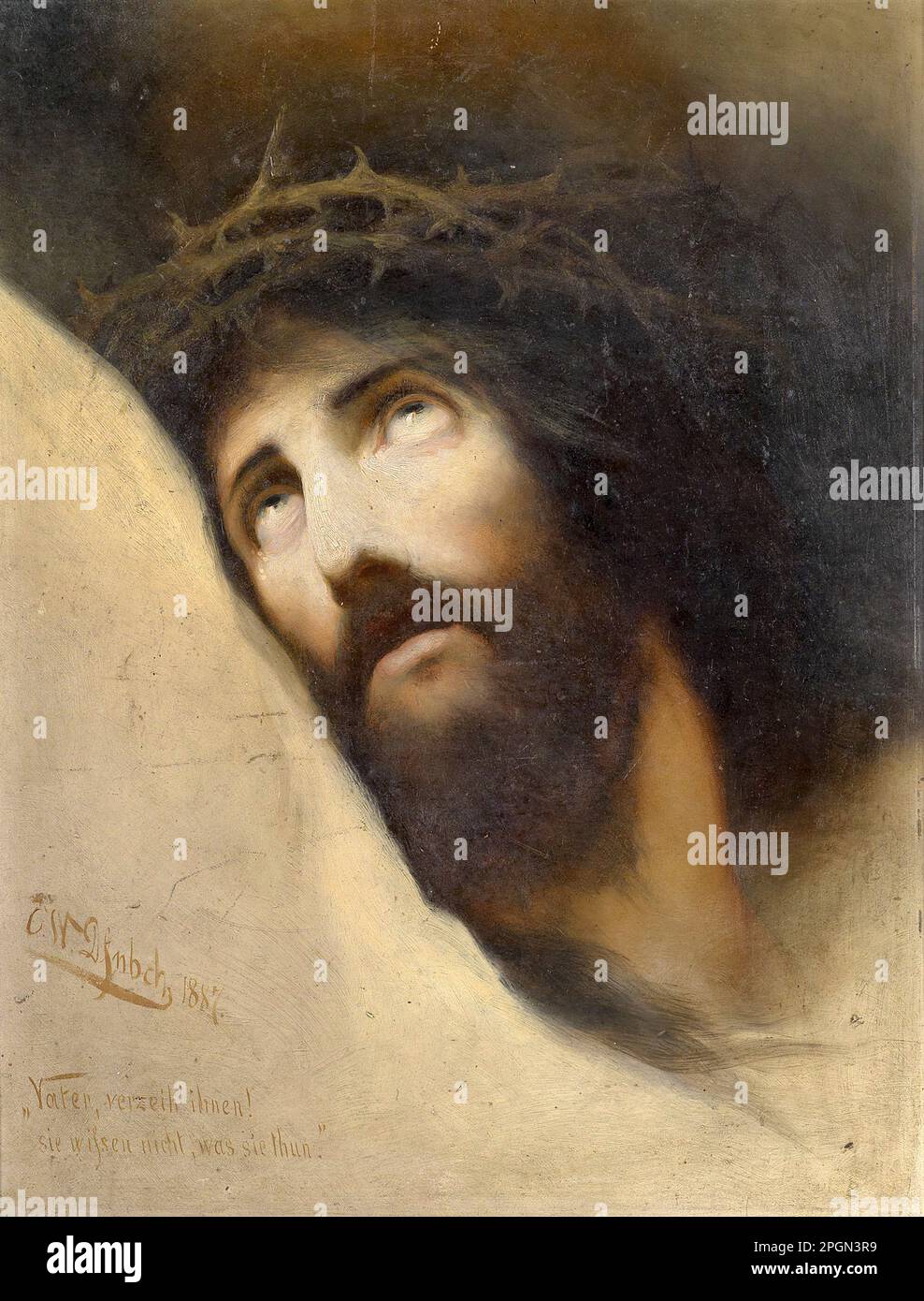 Father, forgive them hi-res stock photography and images - Alamy