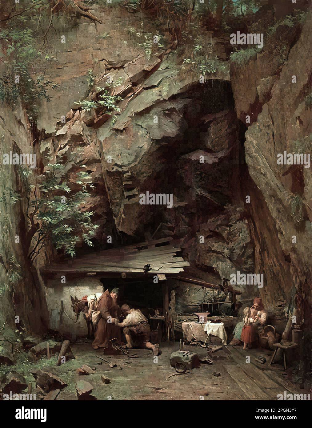 Baumgartner Peter - Blacksmith Shop in the Bavarian Alps - German ...