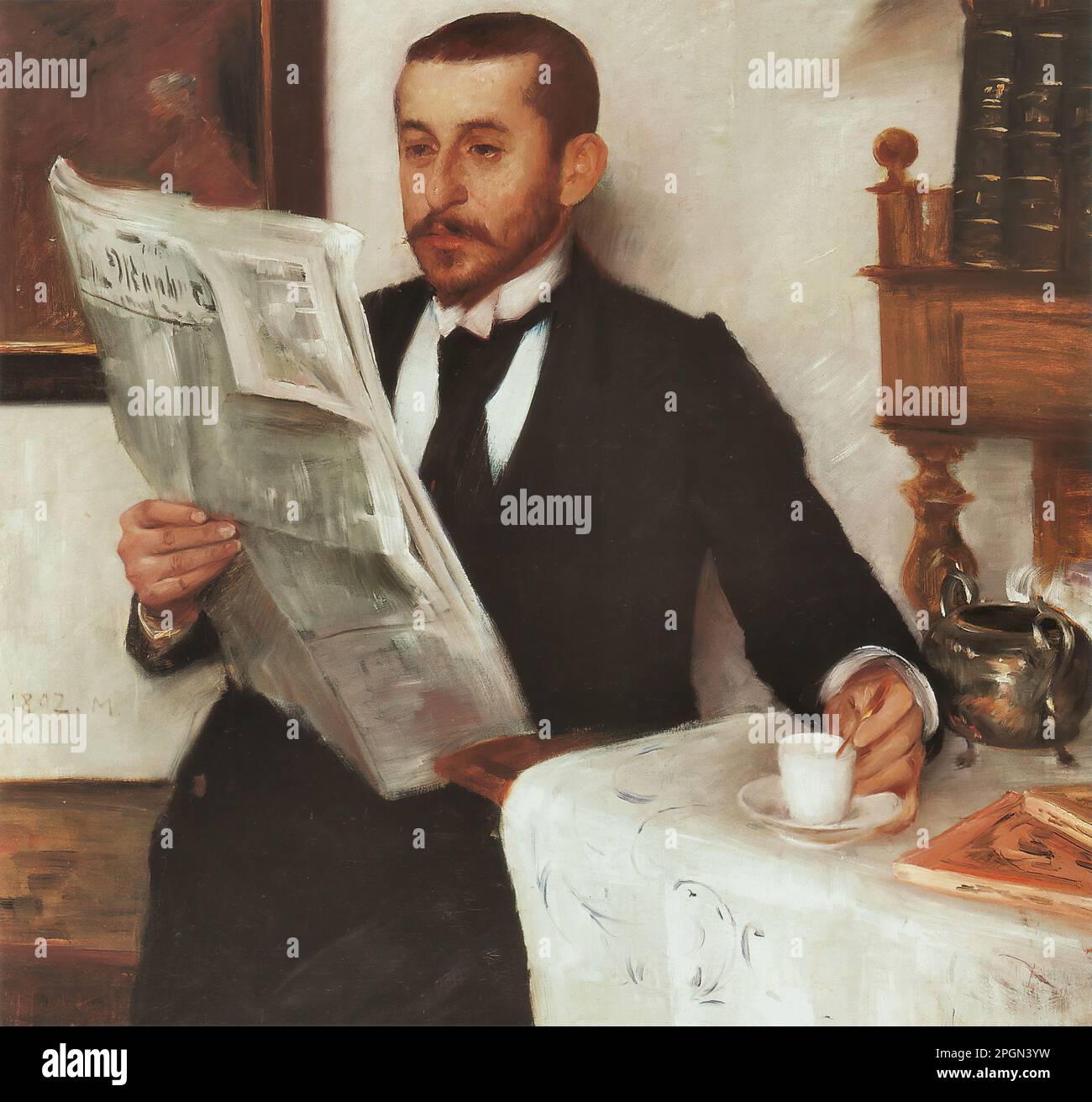 Corinth Lovis - Portrait of the Painter Benno Becker - German School ...