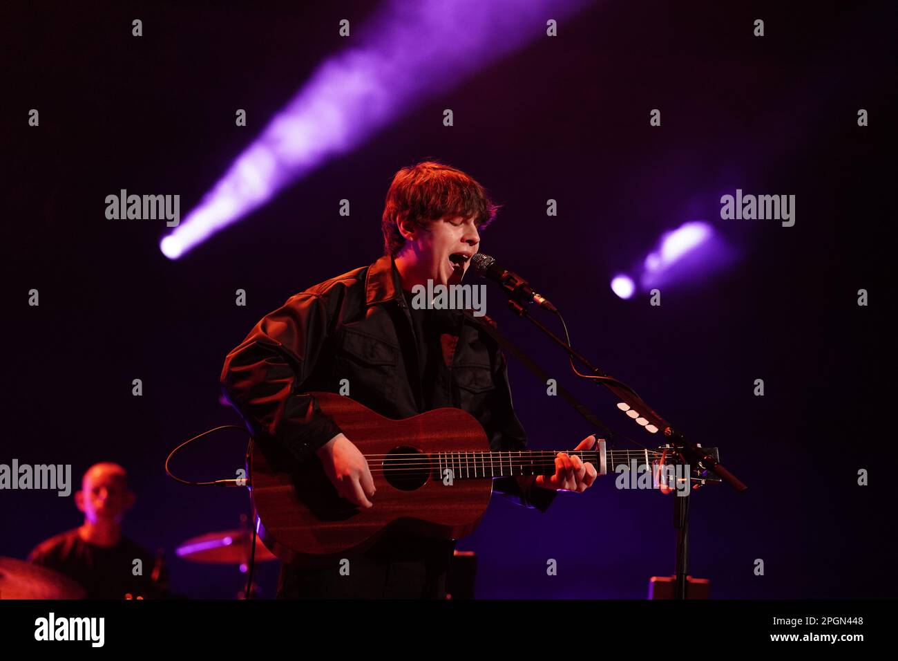 Jake Bugg performs on stage during the Teenage Cancer Trust show at the ...