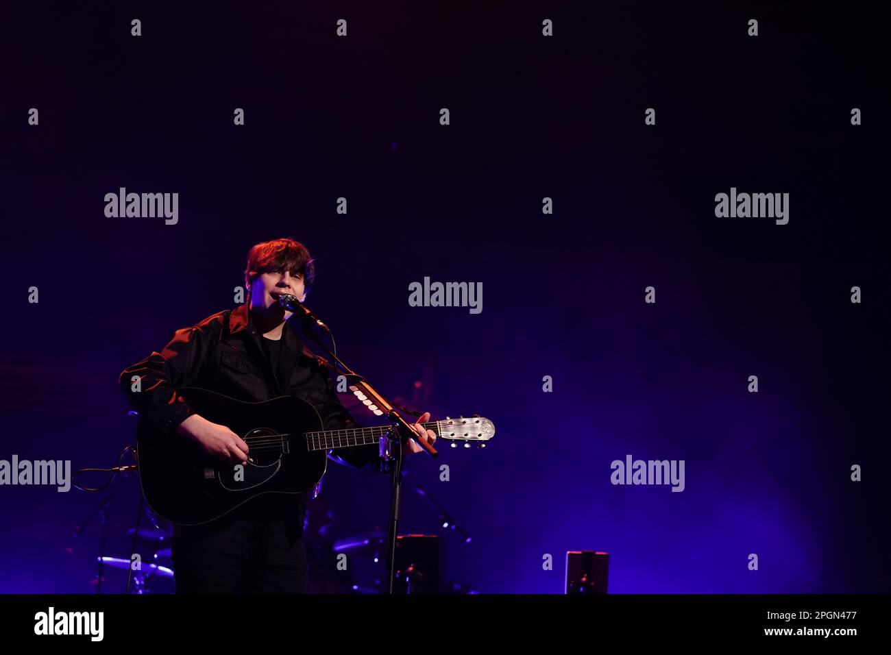 Jake Bugg performs on stage during the Teenage Cancer Trust show at the ...