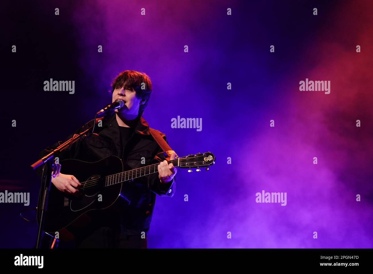 Jake Bugg performs on stage during the Teenage Cancer Trust show at the ...