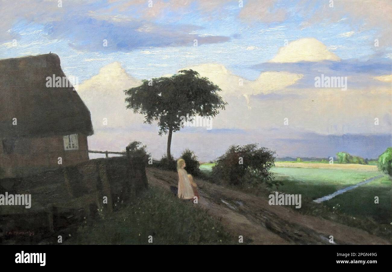 Modersohn Otto - After the Thunderstorm - German School - 19th and ...