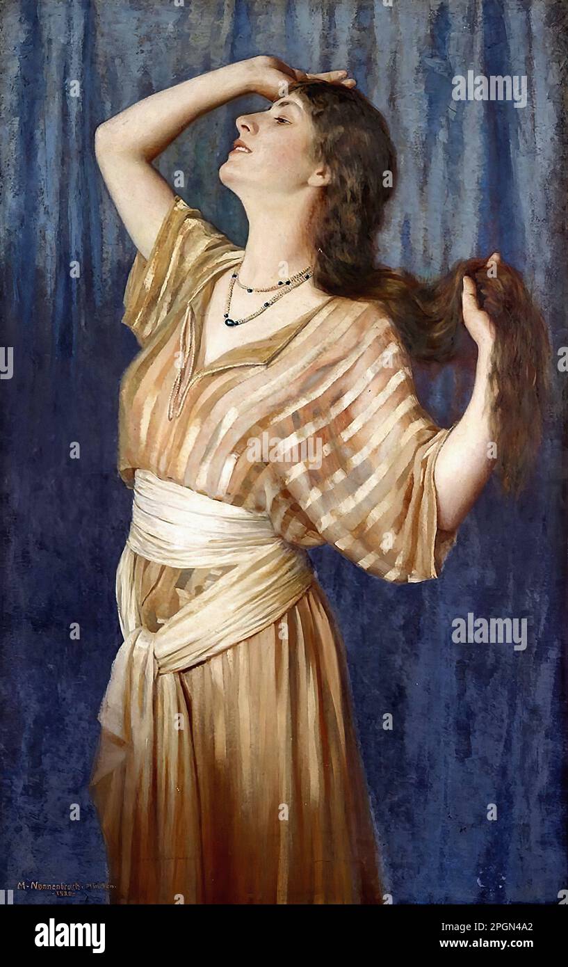 Nonnenbruch Max - Oriental Dancer - German School - 19th Century ...