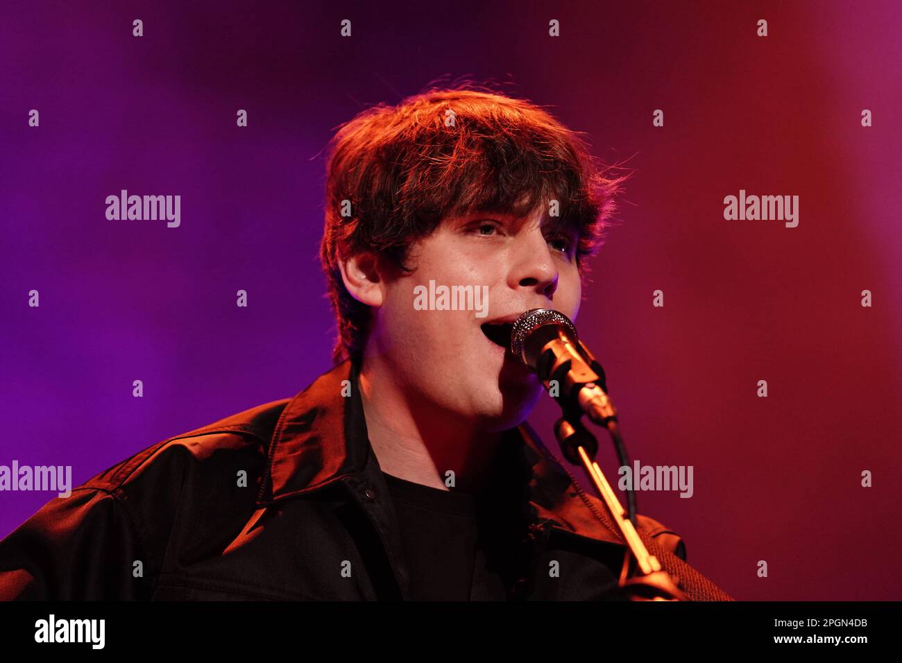 Jake Bugg performs on stage during the Teenage Cancer Trust show at the ...