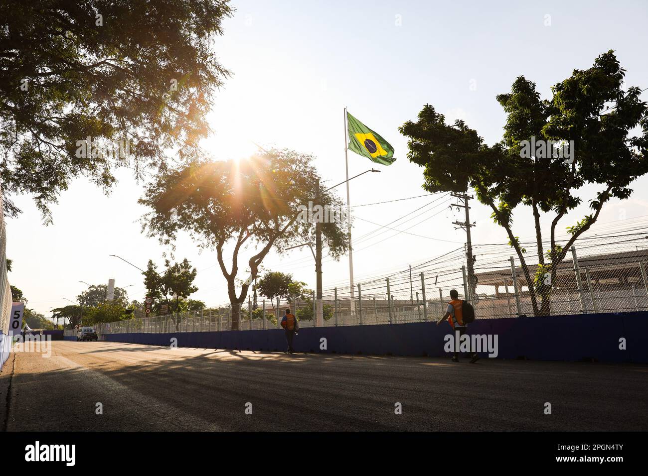 illustration piste, track during the 2023 Sao Paulo ePrix, 5th meeting ...