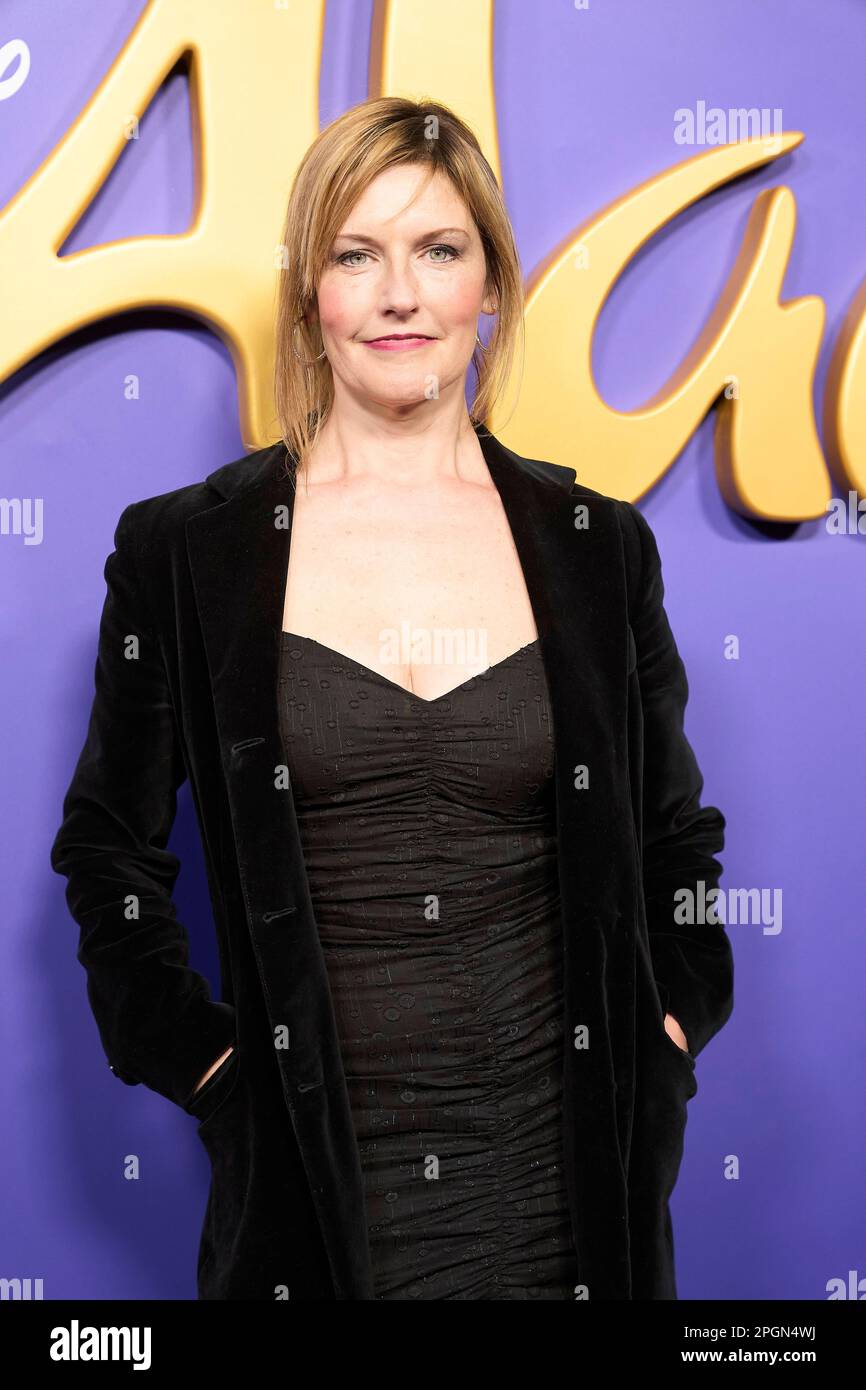 Madrid. Spain. 20230323, Silvia Luchetti attends 'Aladdin' Musical ...