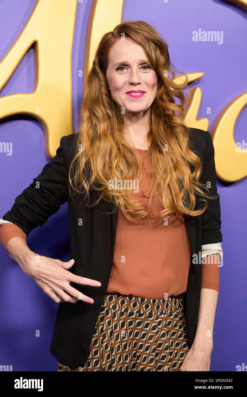 Madrid. Spain. 20230323, Maria Castro attends 'Aladdin' Musical ...