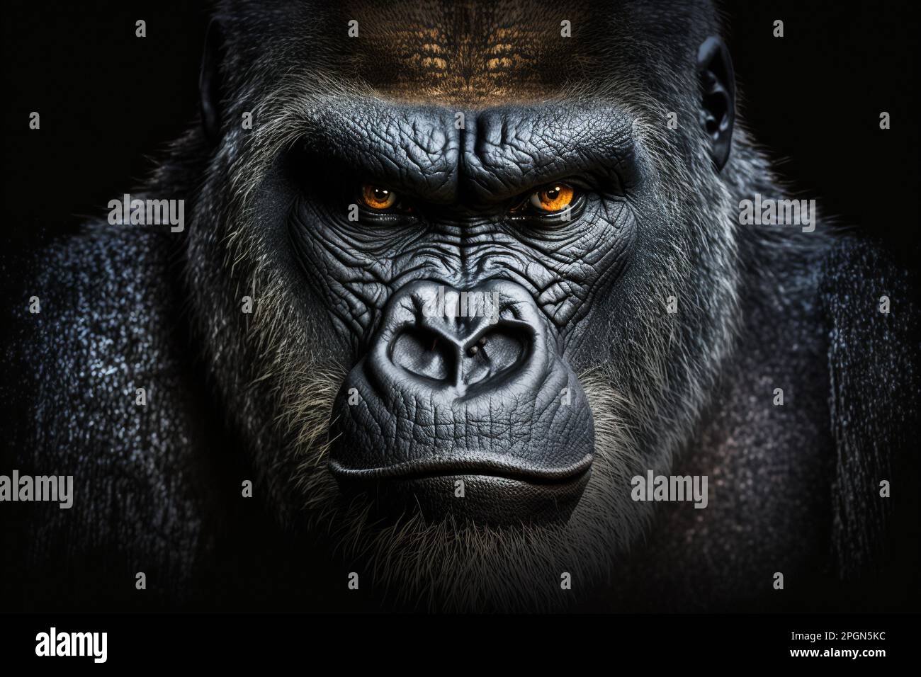 Silverback gorillas gabon hi-res stock photography and images - Alamy