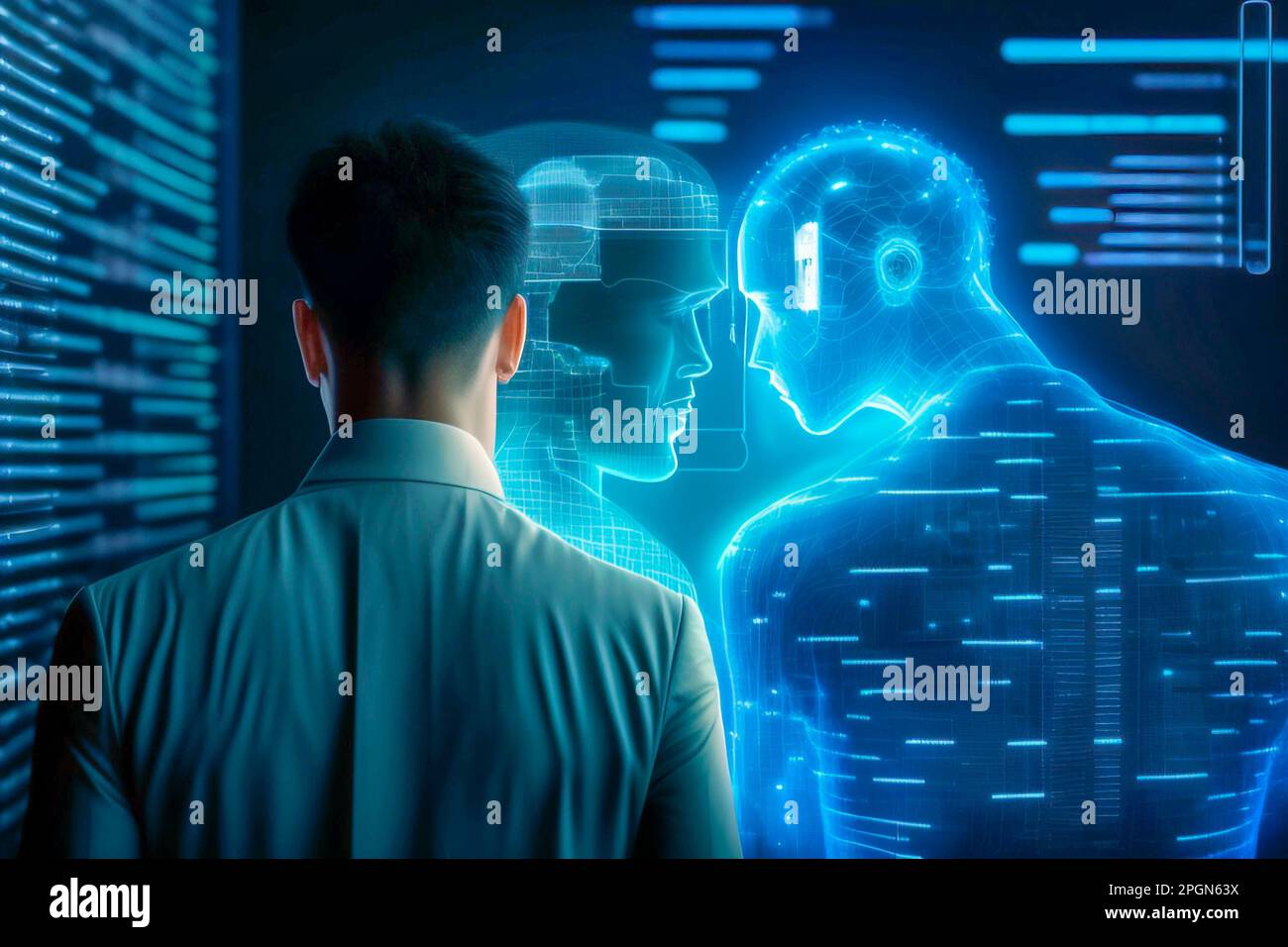Intelligence machine hi-res stock photography and images - Alamy