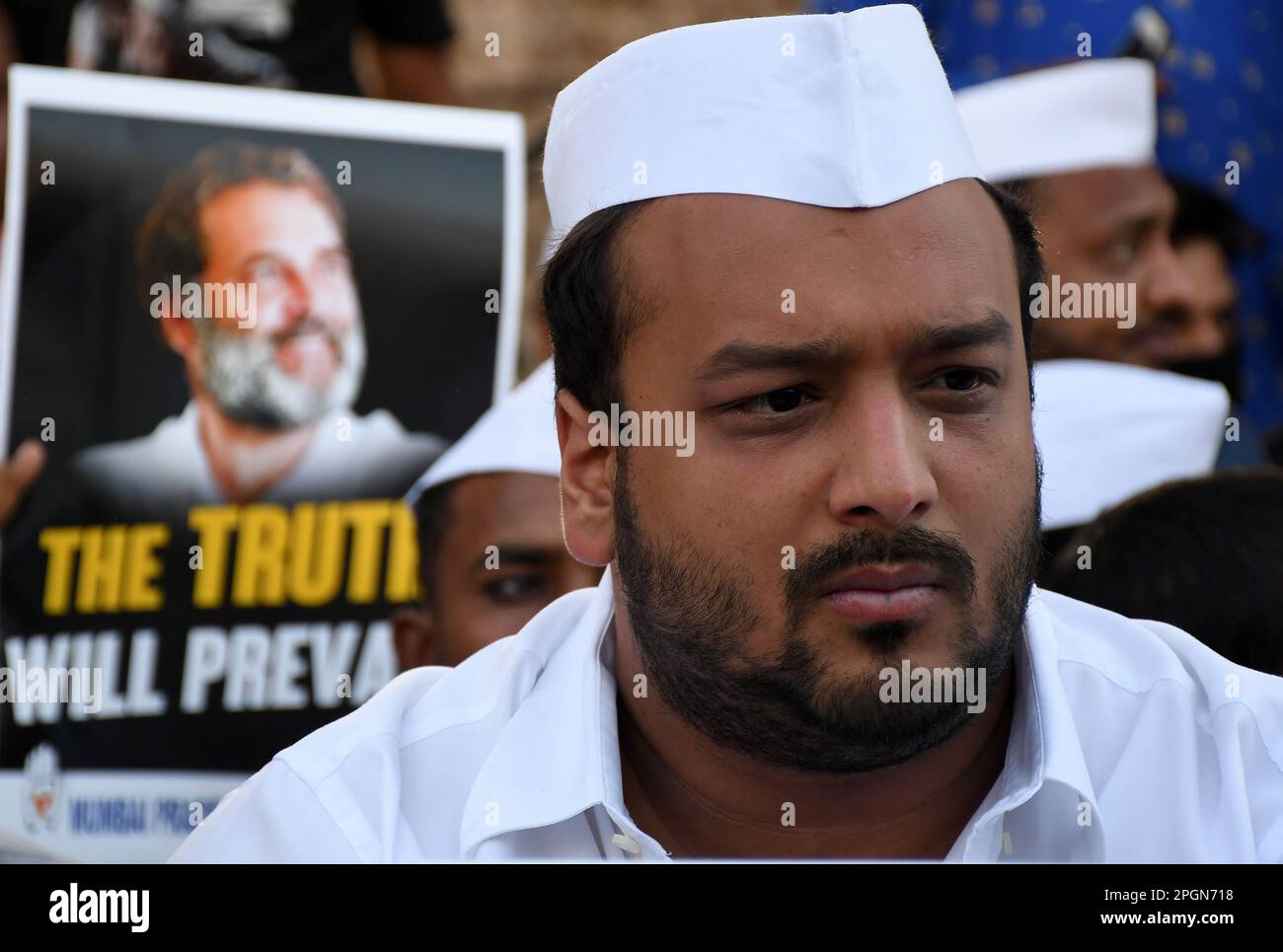 Mumbai, India. 23rd Mar, 2023. Zeeshan Baba Siddique, Member of Legislative Assembly (MLA ...