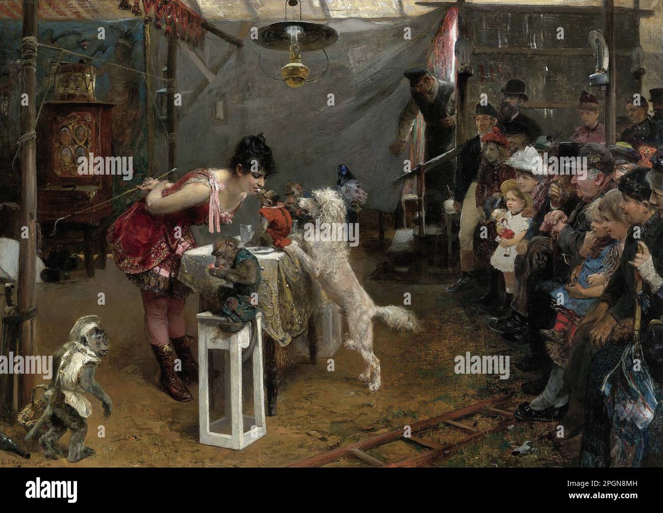 Meyerheim Paul Friedrich - Sideshow Tricks - German School - 19th and ...