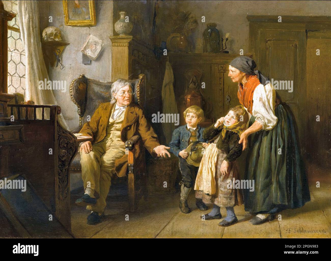 Doctor painting 20th century hi-res stock photography and images - Alamy