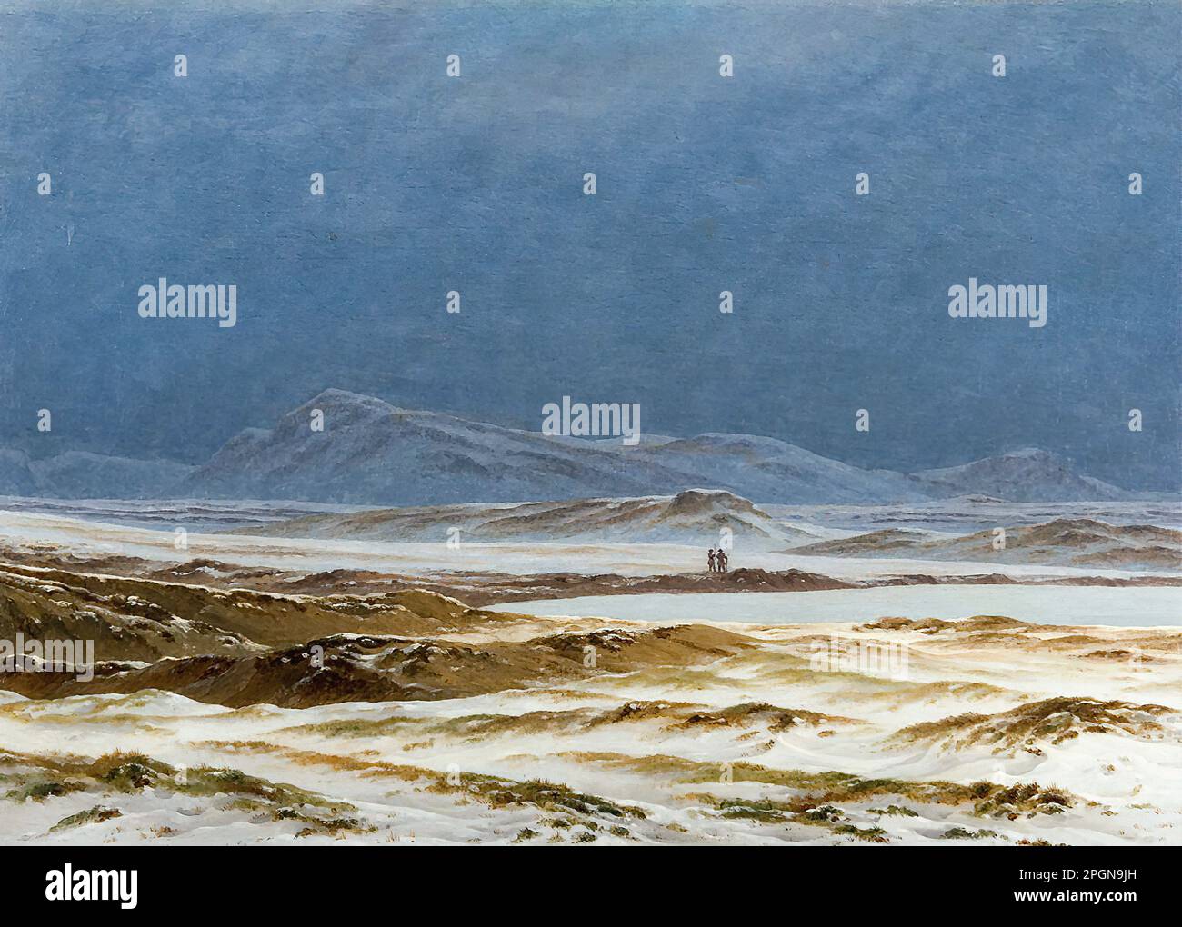 Friedrich Caspar David - Northern Landscape Spring - German School ...