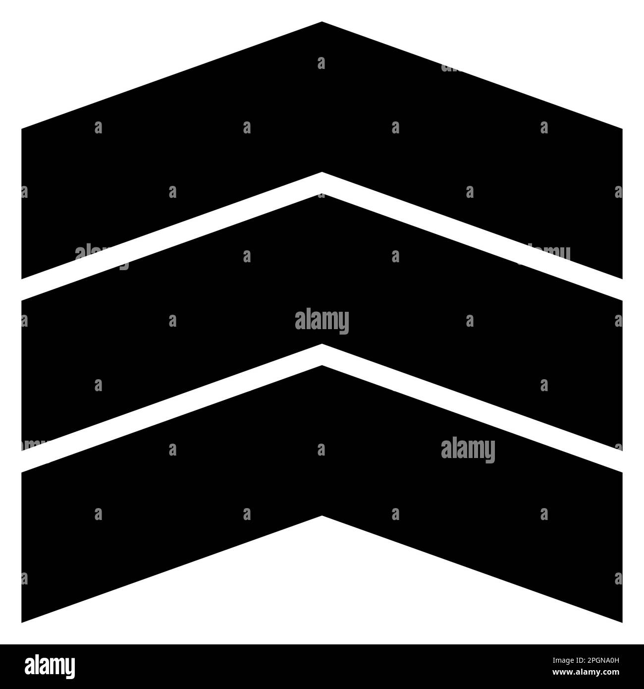 Three arrows vector Black and White Stock Photos & Images - Alamy