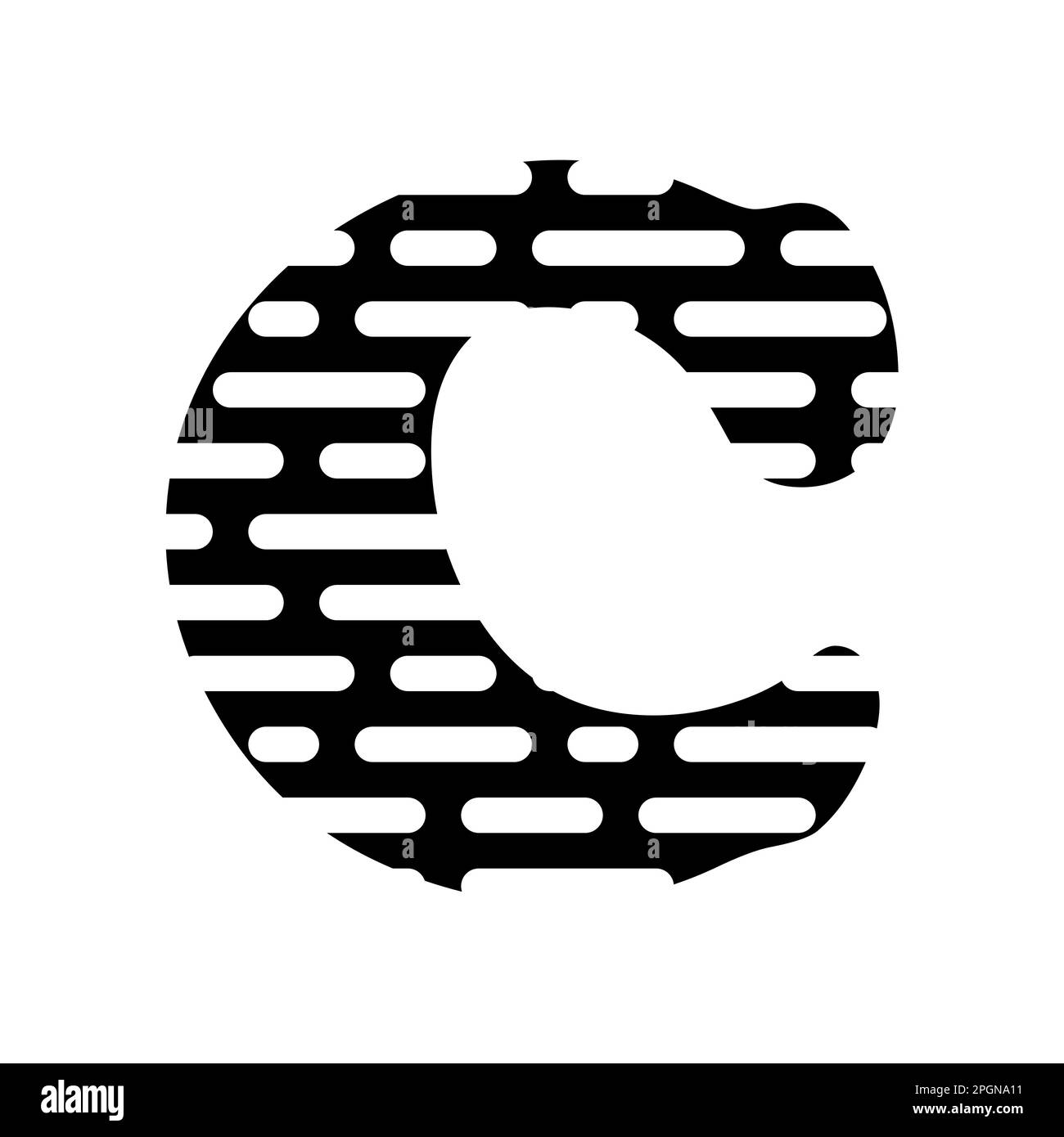 Typographic art cut out Stock Vector Images - Alamy