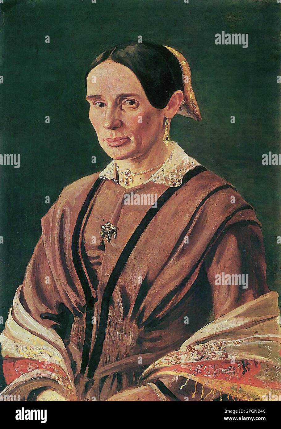 Lenbach Franz Von - Elisabeth Lempach - German School - 19th Century ...