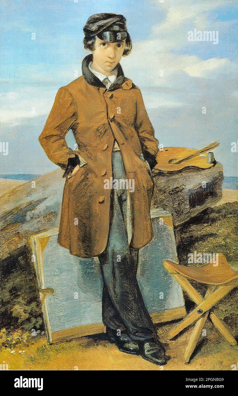 Kersting Georg Friedrich - Hermann Kersting as Landscape Painter ...