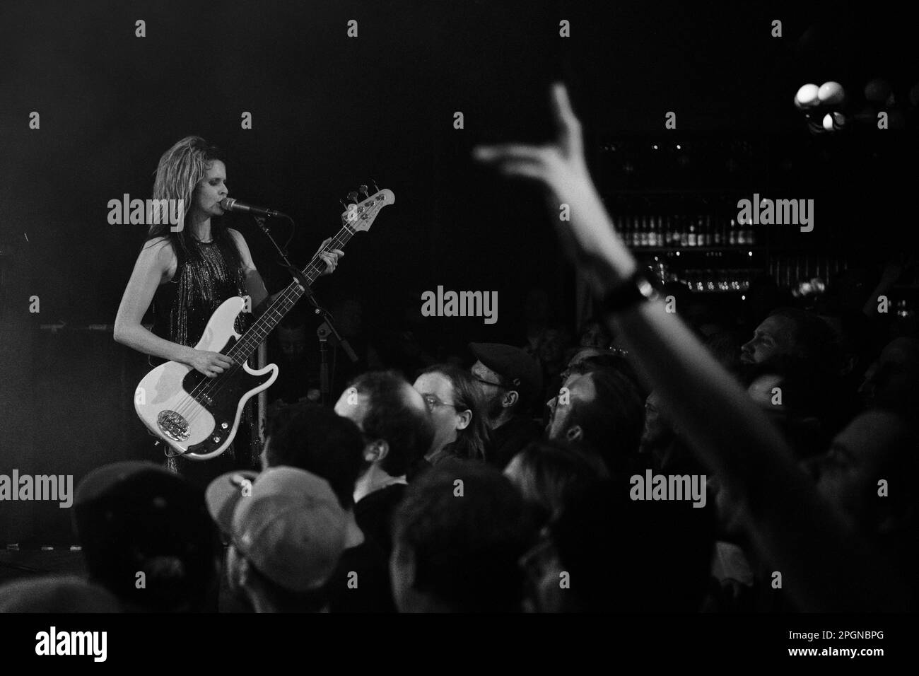 The subways bassist Black and White Stock Photos & Images - Alamy