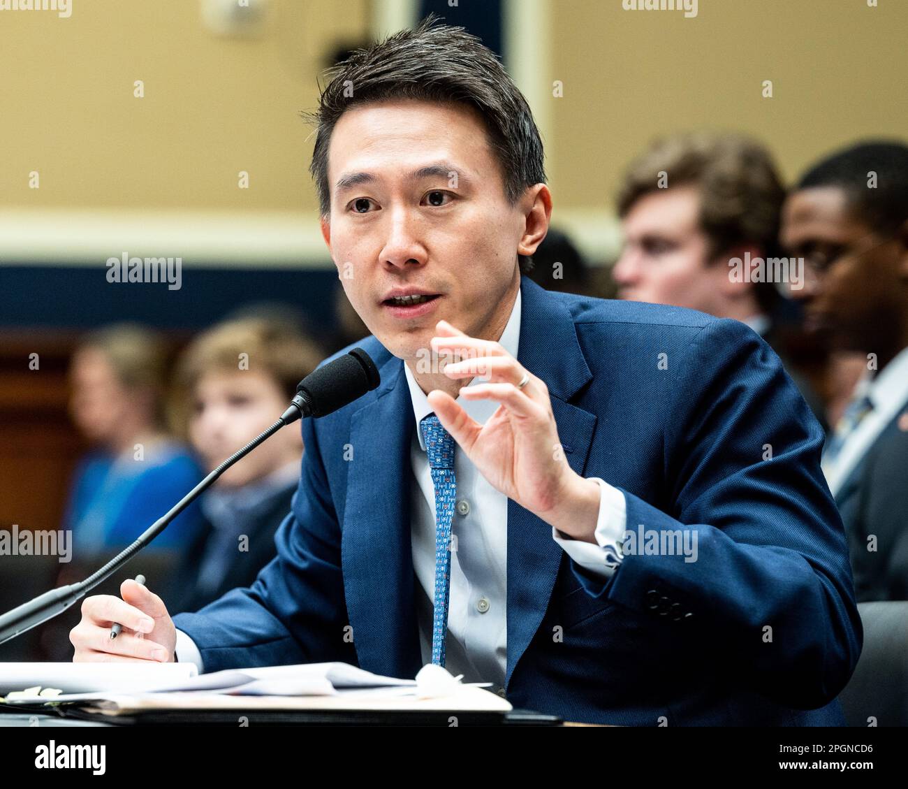 Washington, United States. 23rd Mar, 2023. Shou Chew, CEO, TikTok Inc ...