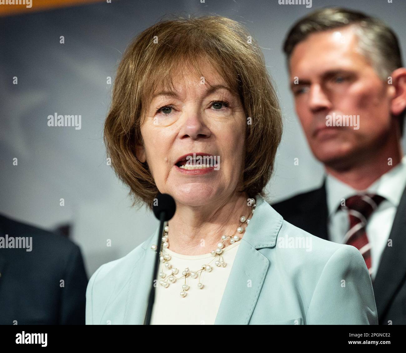 Washington, United States. 23rd Mar, 2023. U.S. Senator Tina Smith (D ...