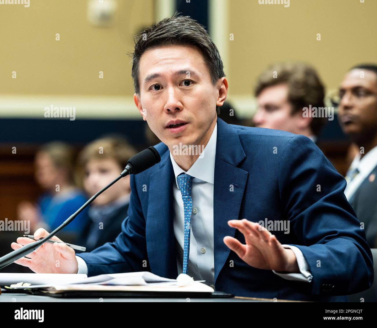 Washington, United States. 23rd Mar, 2023. Shou Chew, CEO, TikTok Inc ...