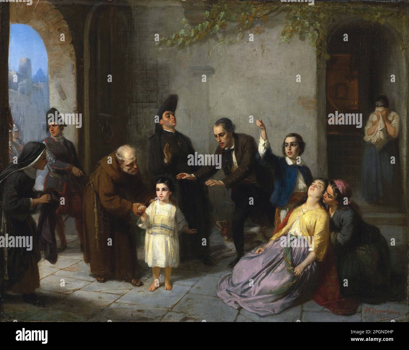 Oppenheim Moritz Daniel - the Kidnapping of Edgardo Mortara - German ...