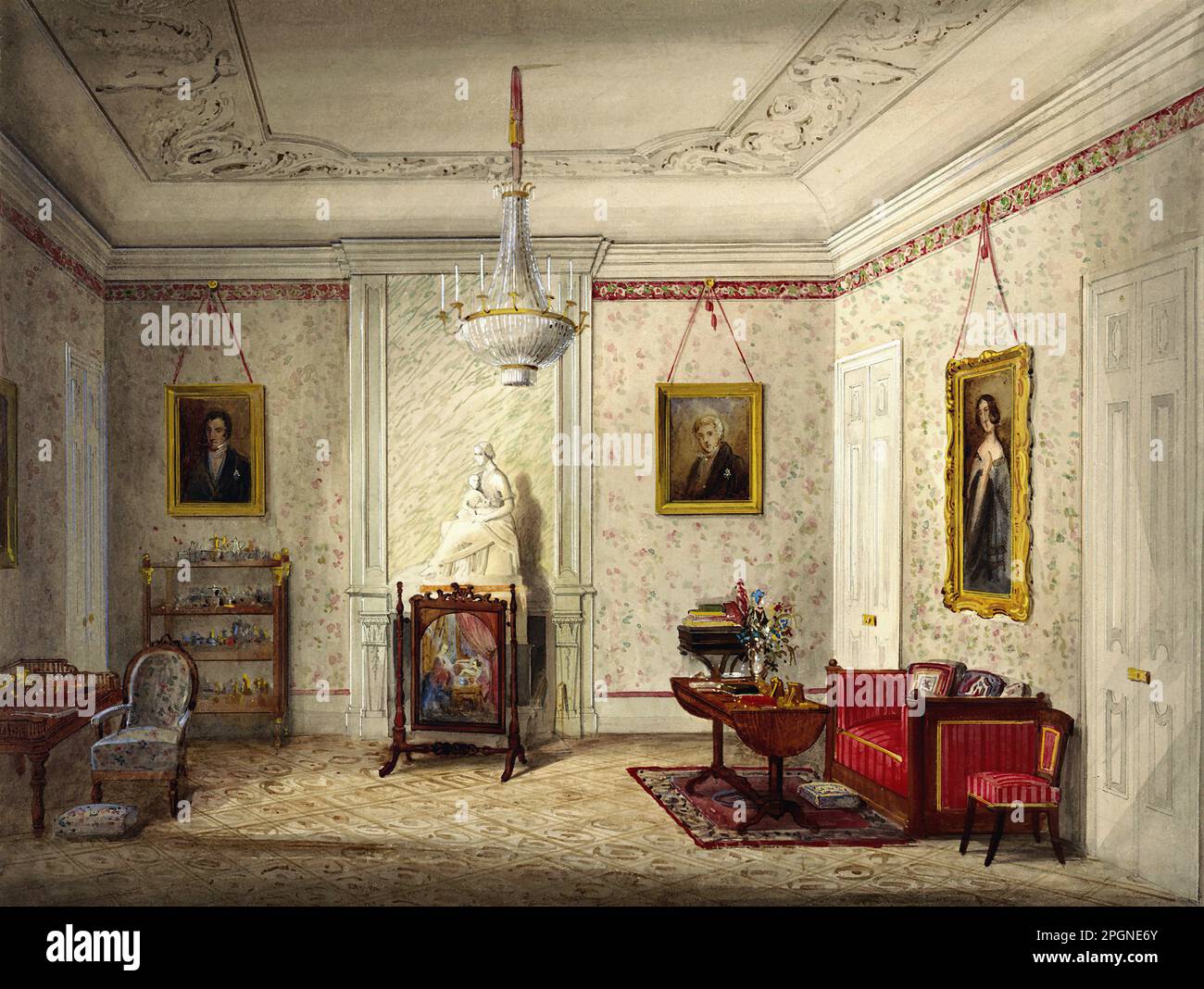Rothbart Ferdinand - Palais Friedrichsthal Gotha - the Queen's Sitting ...