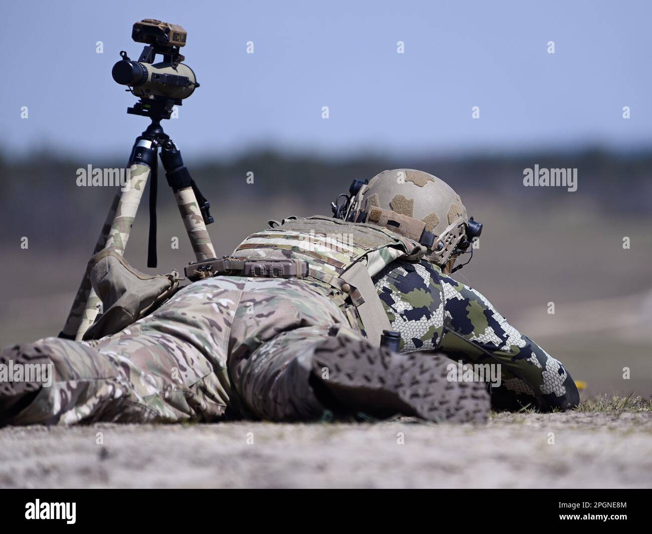 A competitor in the United States Army Special Operations Command ...