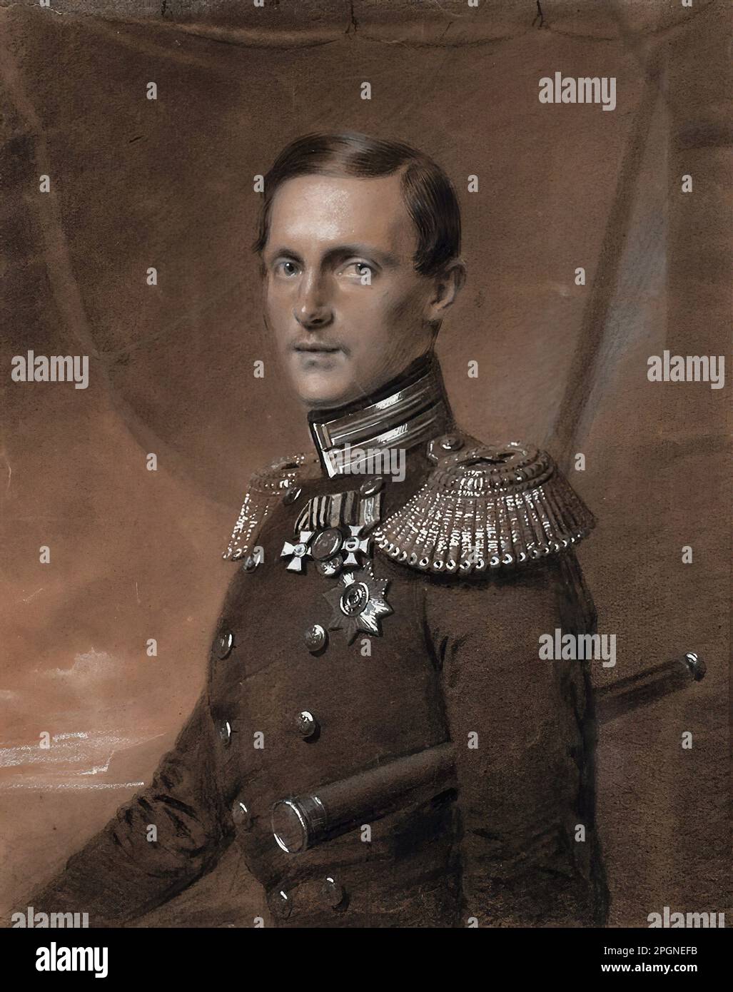Kruger Franz - Portrait of Grand Duke Konstantin Nikolaevich - German ...