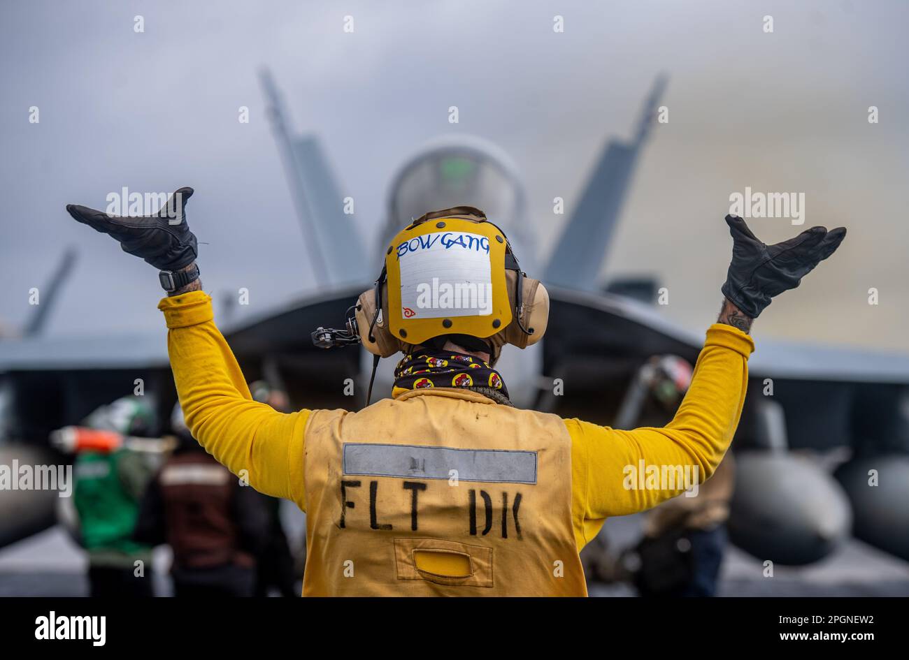 230323-N-DU622-1082 PHILIPPINE SEA (March 23, 2023) A U.S. Navy Sailor ...