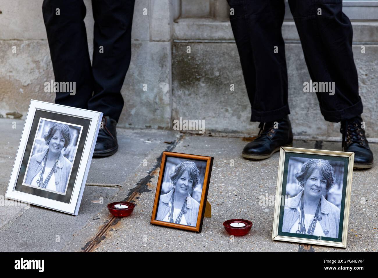 London, UK. 23rd March, 2023. Images of Ruth Perry, former head teacher ...
