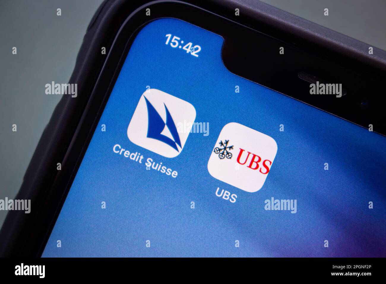 Vancouver, CANADA - Mar 20 2023 : Icons of a Switzerland based global ...