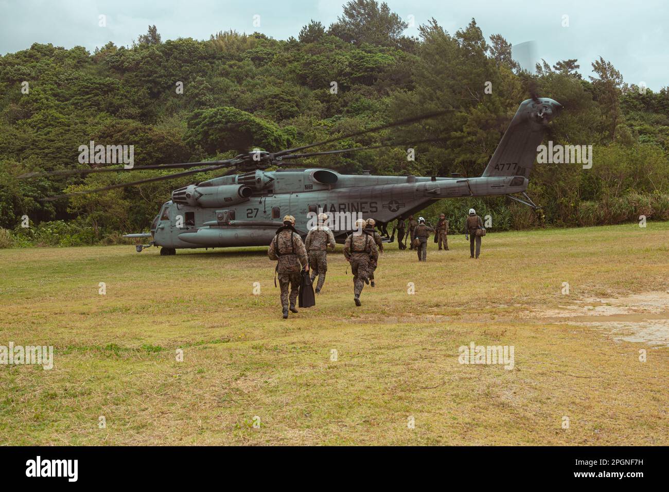 U.S. Marines with Battalion Landing Team 1/4, 31st Marine Expeditionary ...