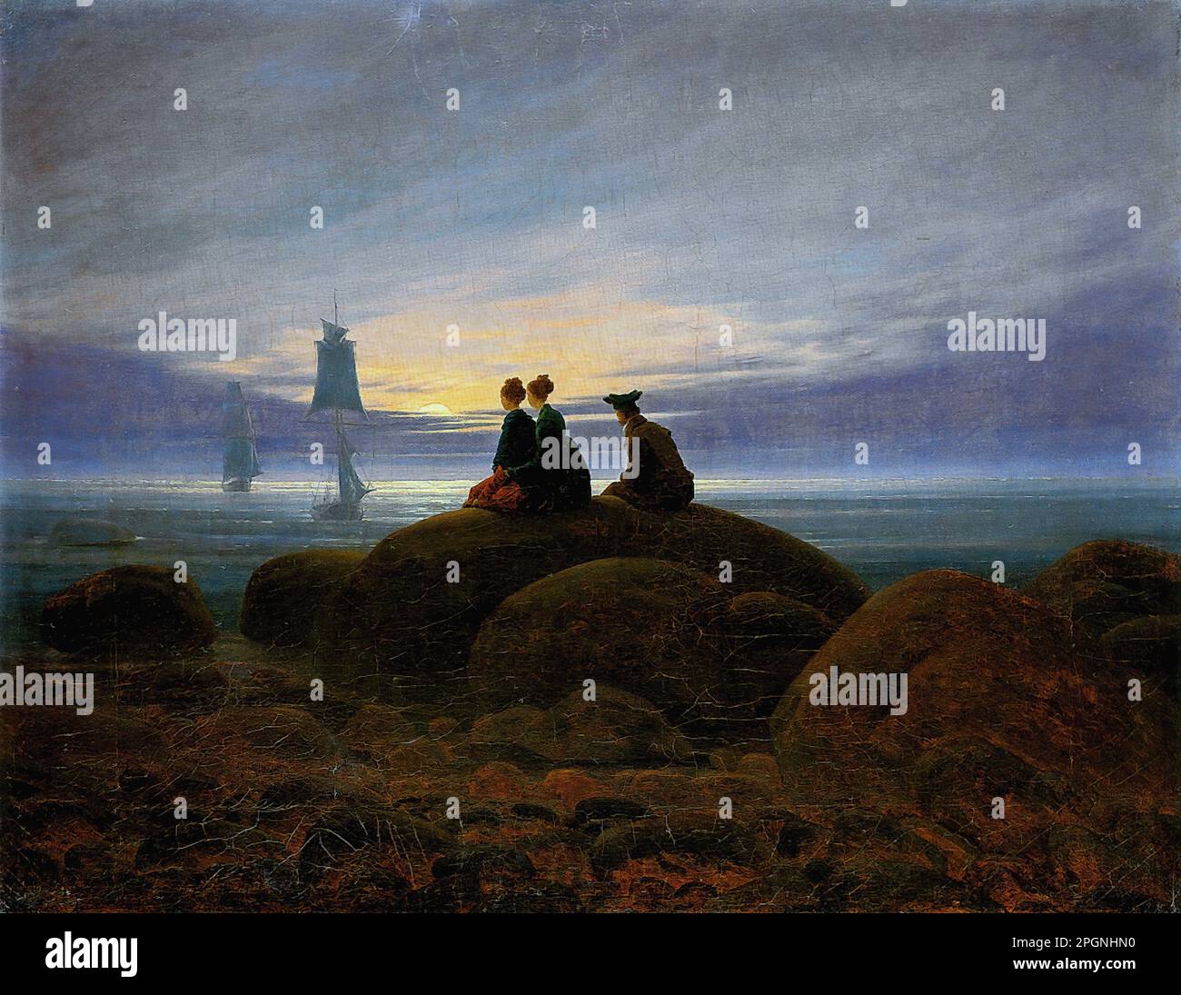 Maler caspar david friedrich hi-res stock photography and images - Alamy