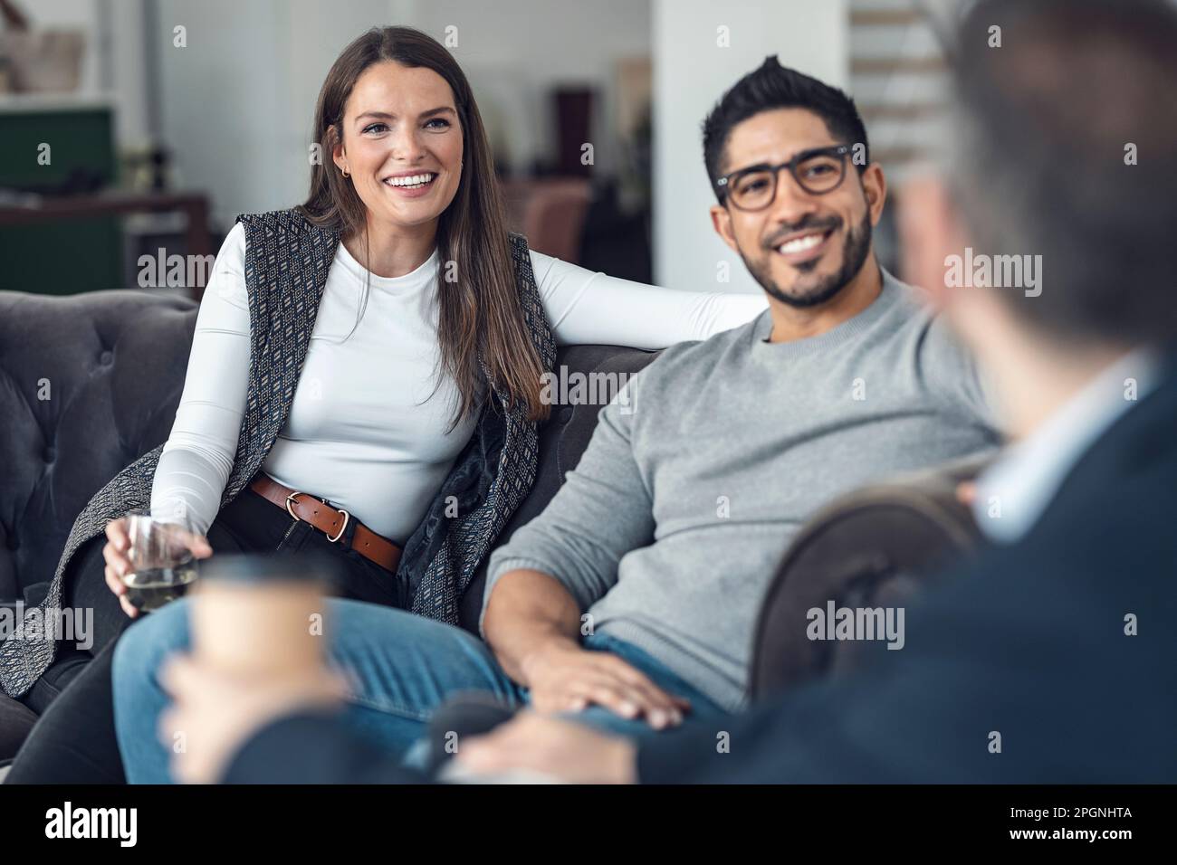 Workplace together hi-res stock photography and images - Alamy