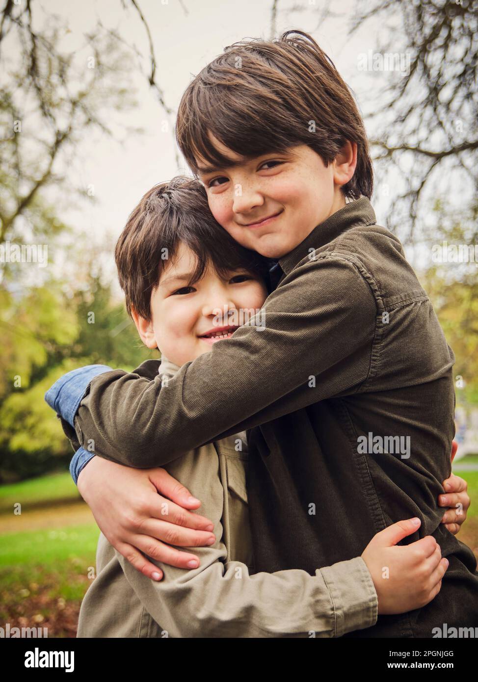 Boy male brother hi-res stock photography and images - Alamy