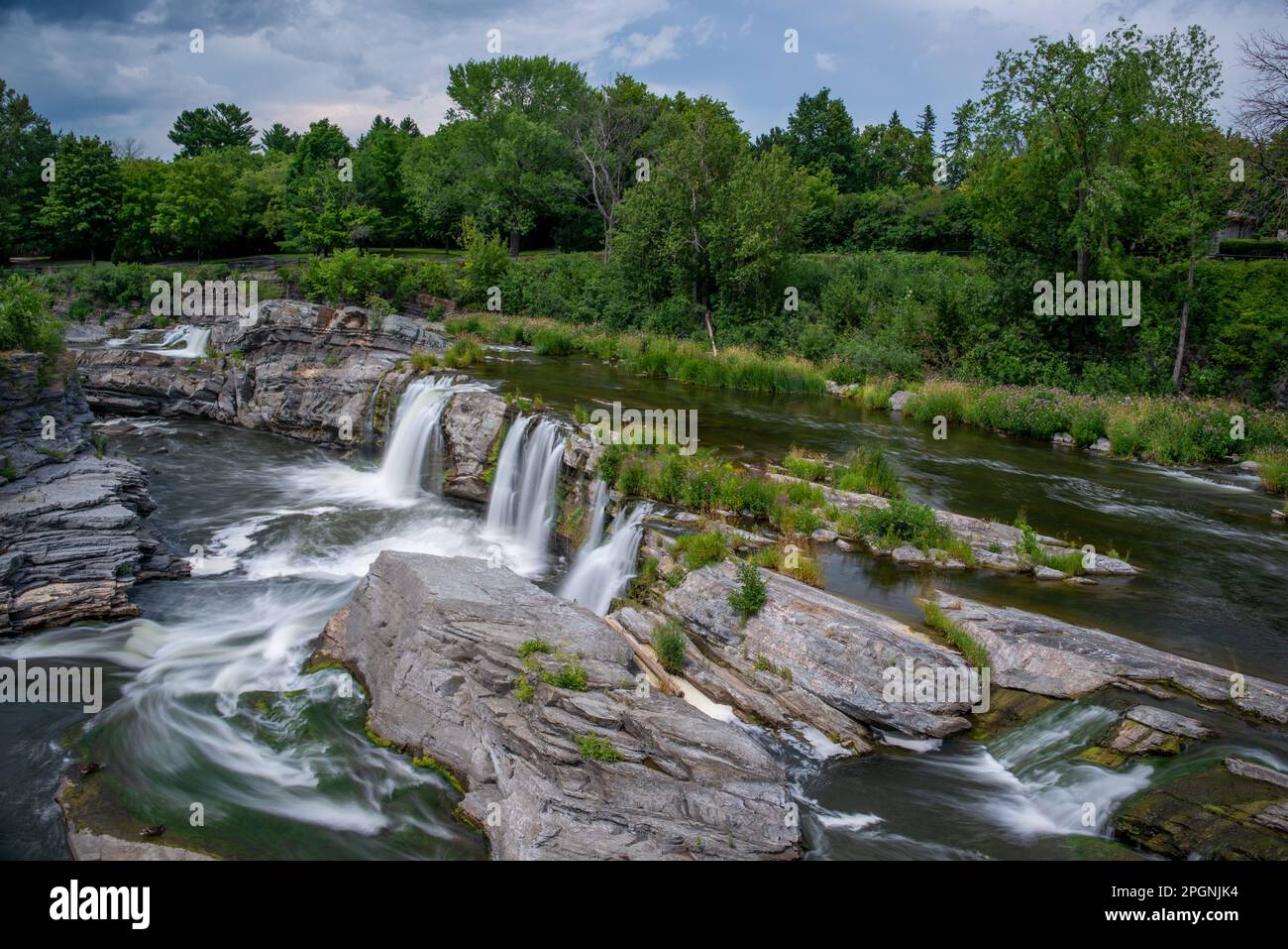 Les chutes d'eau de Hog's Back, Ottawa, Ontario, Canada Stock Photo - Alamy