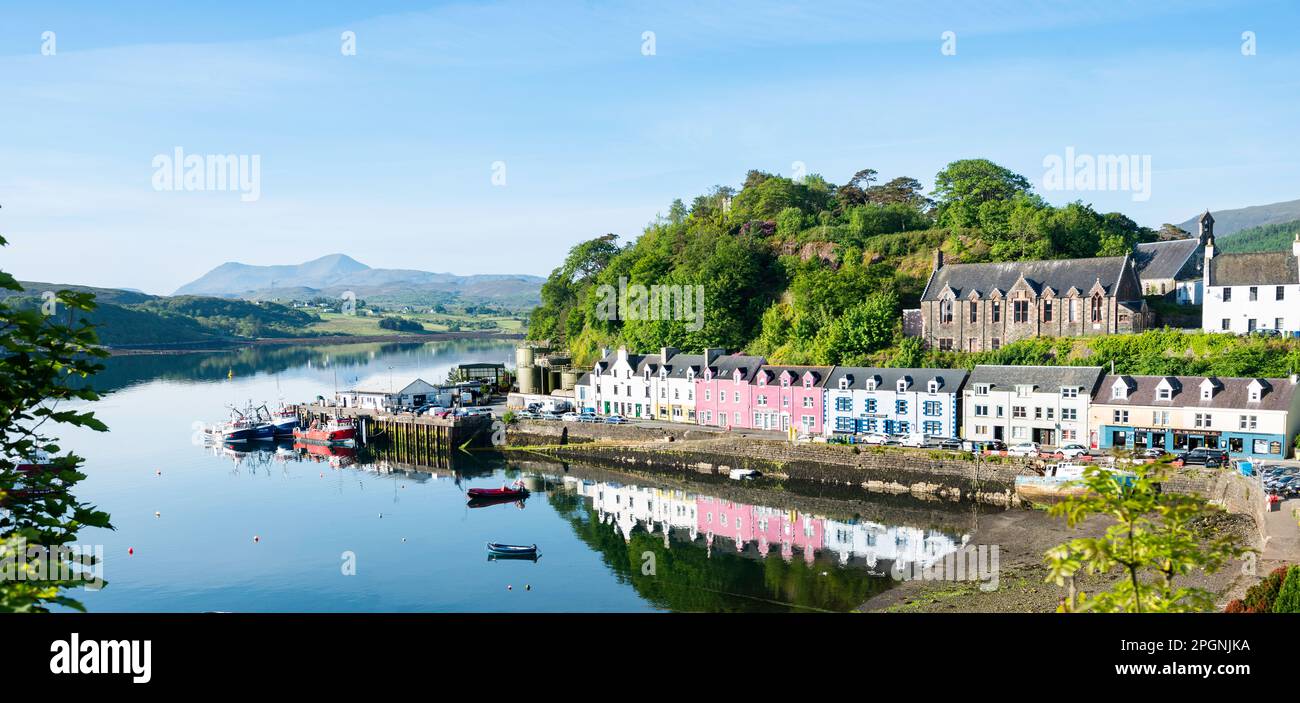 Isle of skye portree hi-res stock photography and images - Alamy