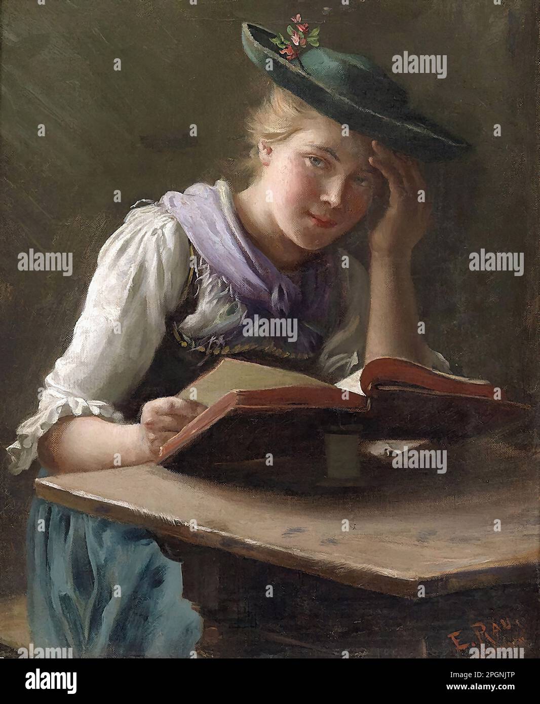 Rau Emil - an Interesting Book - German School - 19th Century - Rau ...