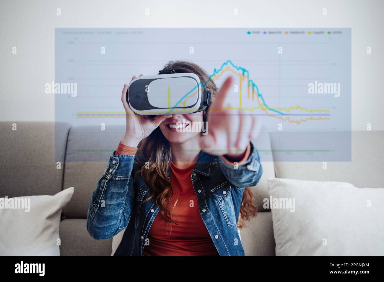 Virtuality simulator hi-res stock photography and images - Alamy