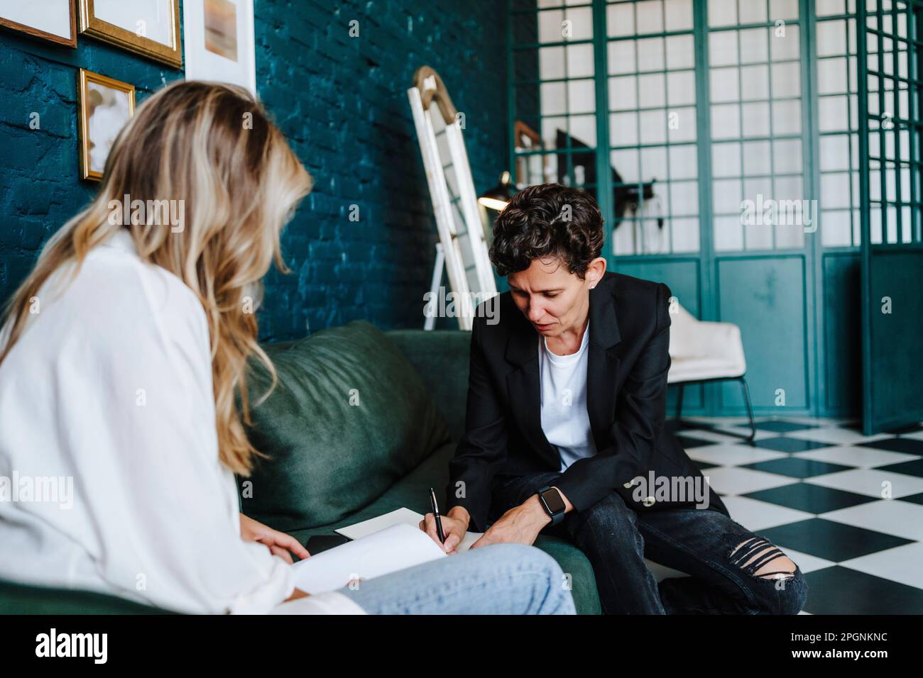 Document set hi-res stock photography and images - Alamy