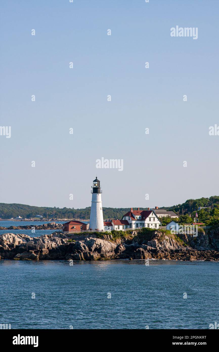 USA, Maine, Portland, Portland Head Light Stock Photo - Alamy