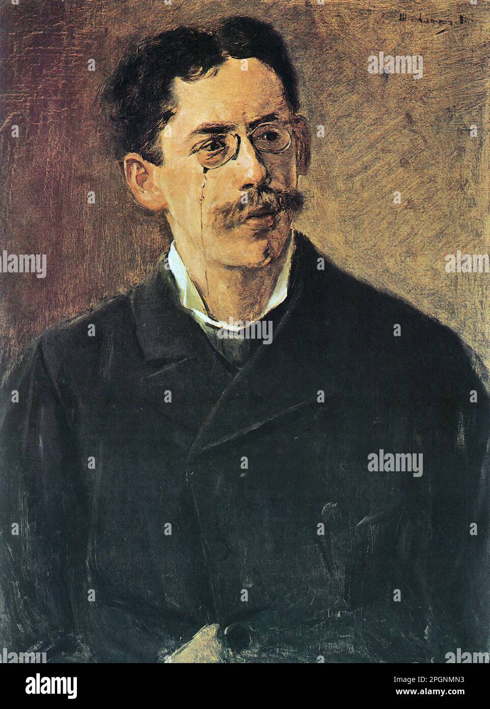 Liebermann Max - Portrait of Dr. - Liebermann Max - Bildnis Dr. Soyka ...