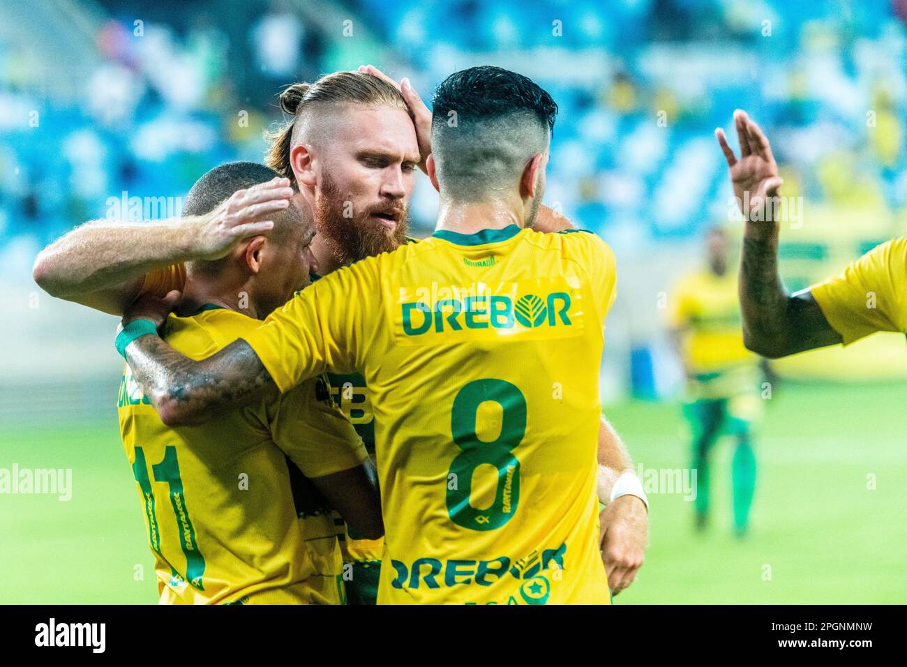 CUIABÁ, MT - 22.03.2023: CUIABÁ X VILA NOVA GO COPA VERDE - With an ...